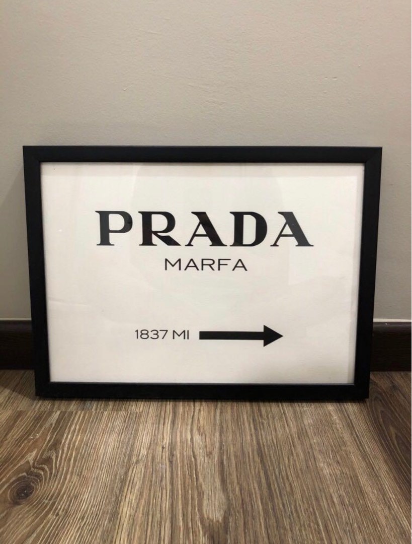 PRADA FRAME, Furniture & Home Living, Home Decor, Frames & Pictures on ...