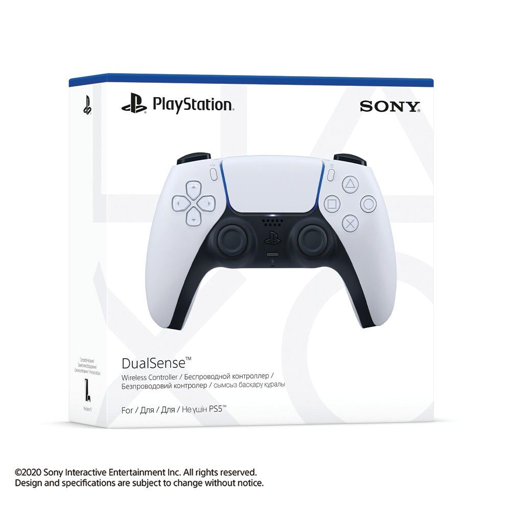 PS5 Dualsense Controller / Brand new, seal in box, color: white and ...