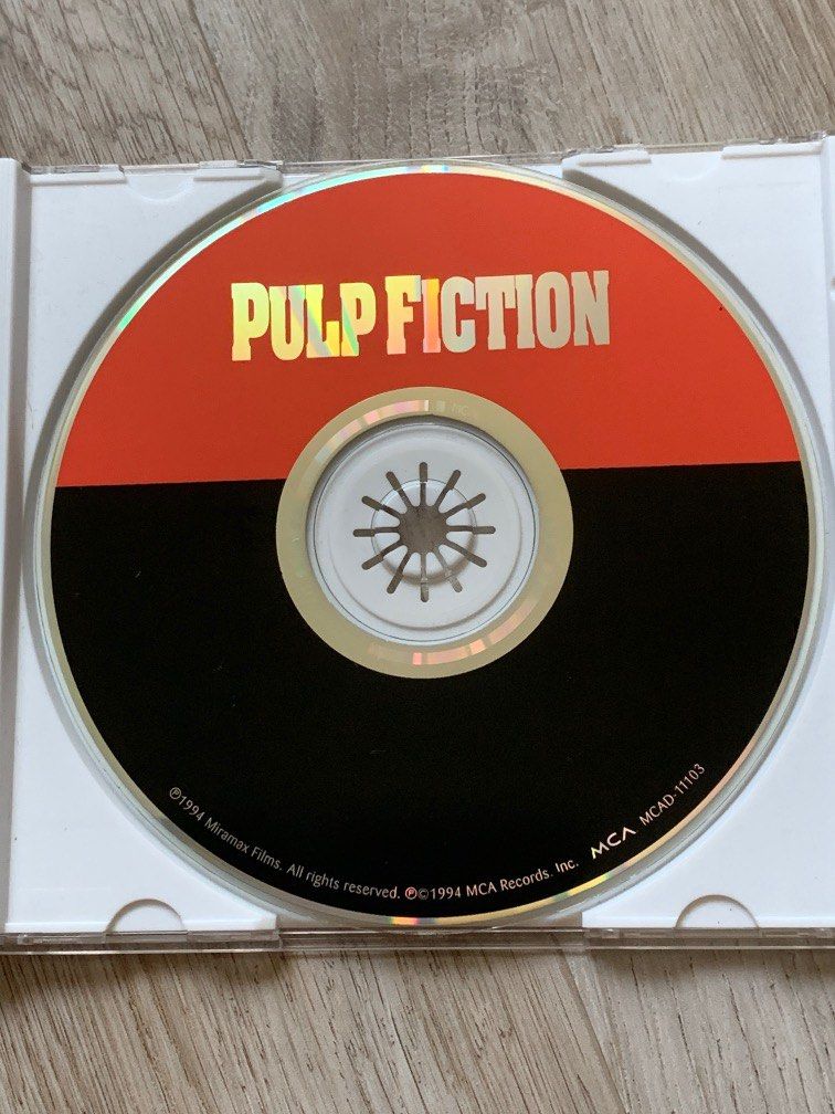 PULP FICTION ~ Soundtrack (Made in USA), Hobbies & Toys, Music & Media ...