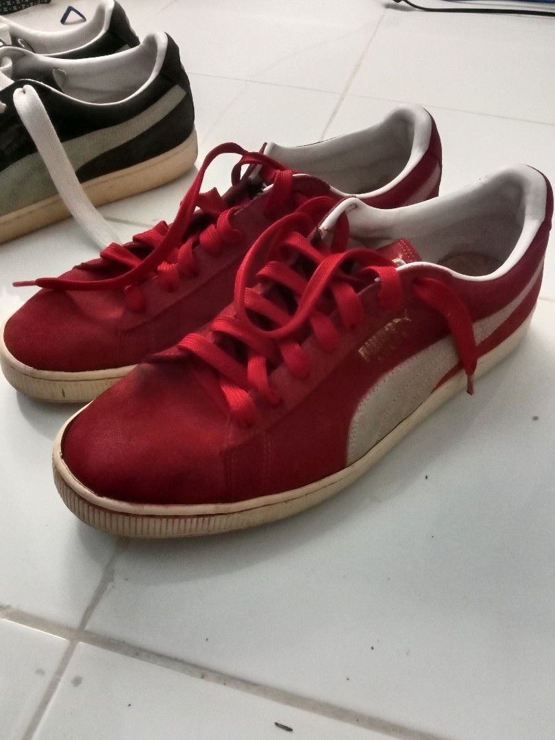 puma suede combo saiz besar, Men's Fashion, Footwear, Sneakers on Carousell