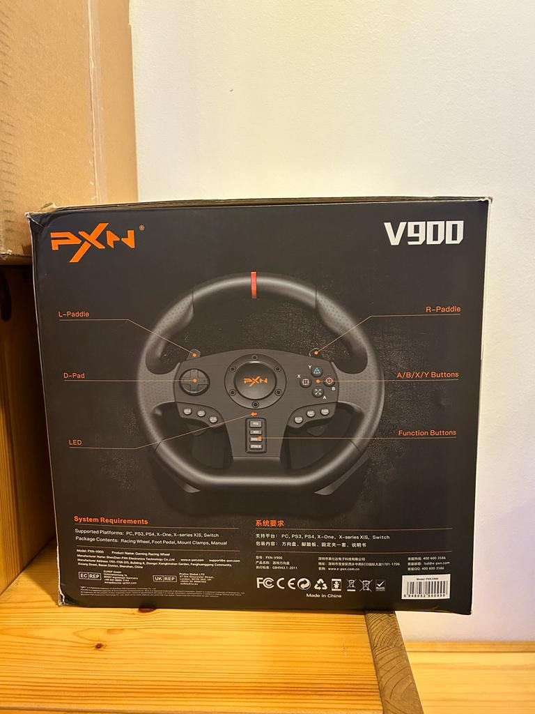 PXN V900 Gaming Racing Wheel, Video Gaming, Gaming Accessories ...