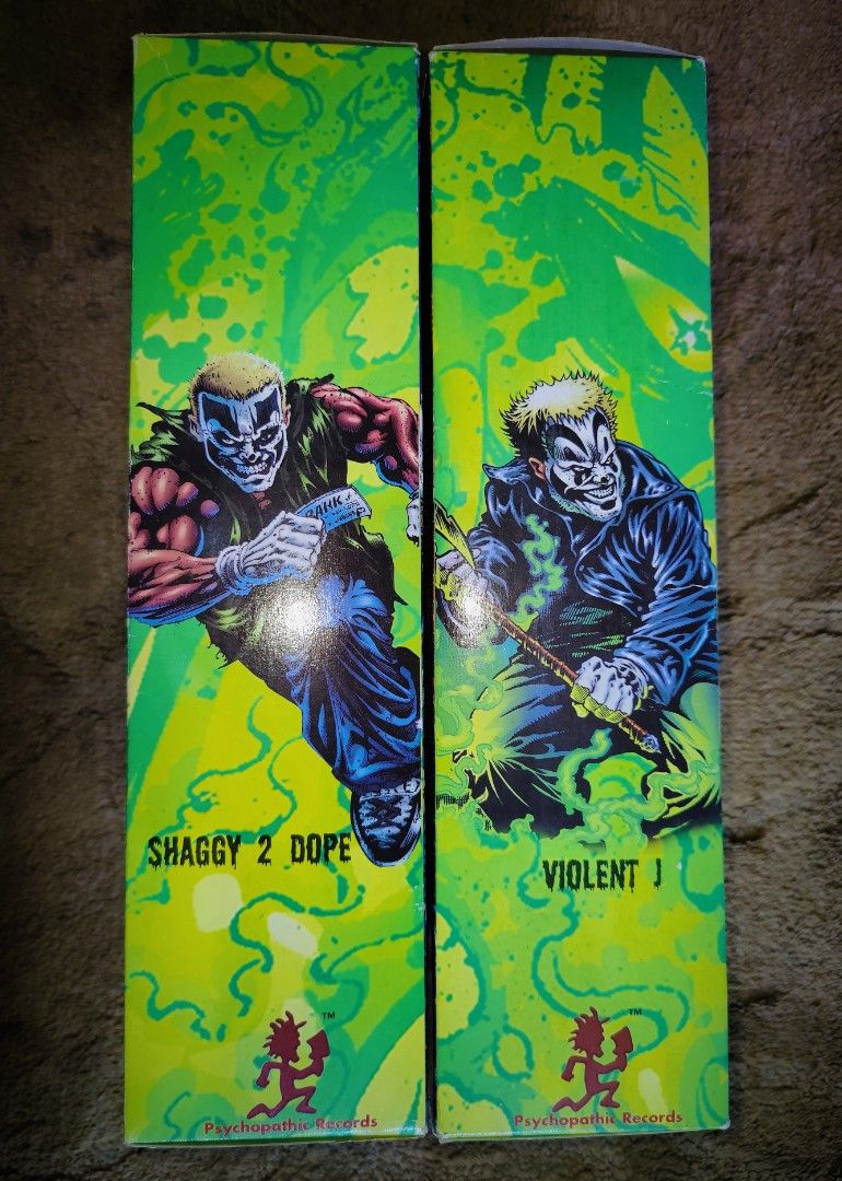 Rare Eternal Toys Insane Clown Posse Figures - Set of 2, Hobbies & Toys ...