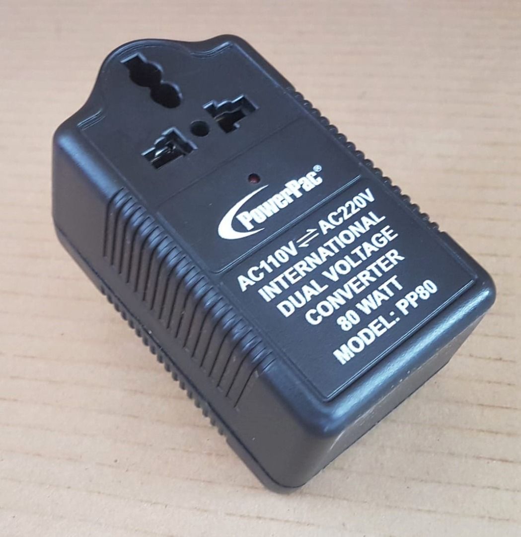 Rare Gadget, PowerPac Model PP80, International Dual Voltage Converter ...