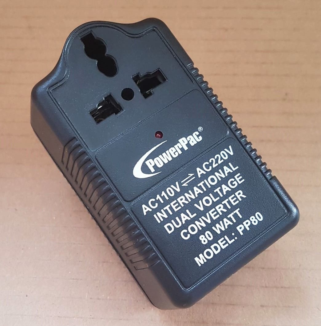 Rare Gadget, PowerPac Model PP80, International Dual Voltage Converter ...