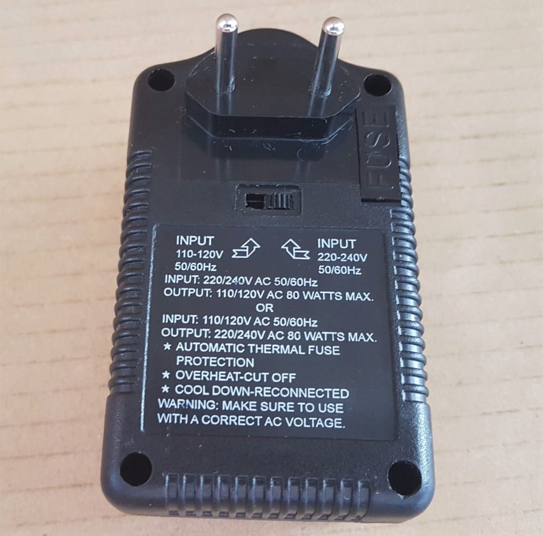 Rare Gadget, PowerPac Model PP80, International Dual Voltage Converter ...