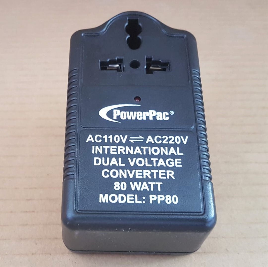 Rare Gadget, PowerPac Model PP80, International Dual Voltage Converter ...