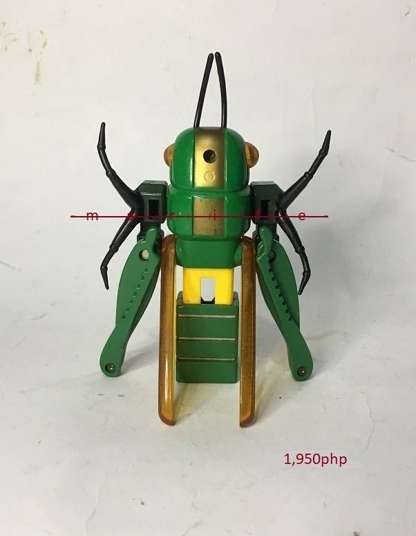 Rare Leader Shine Grass Hopper Insect Transformer Insectbot KO toys VT ...