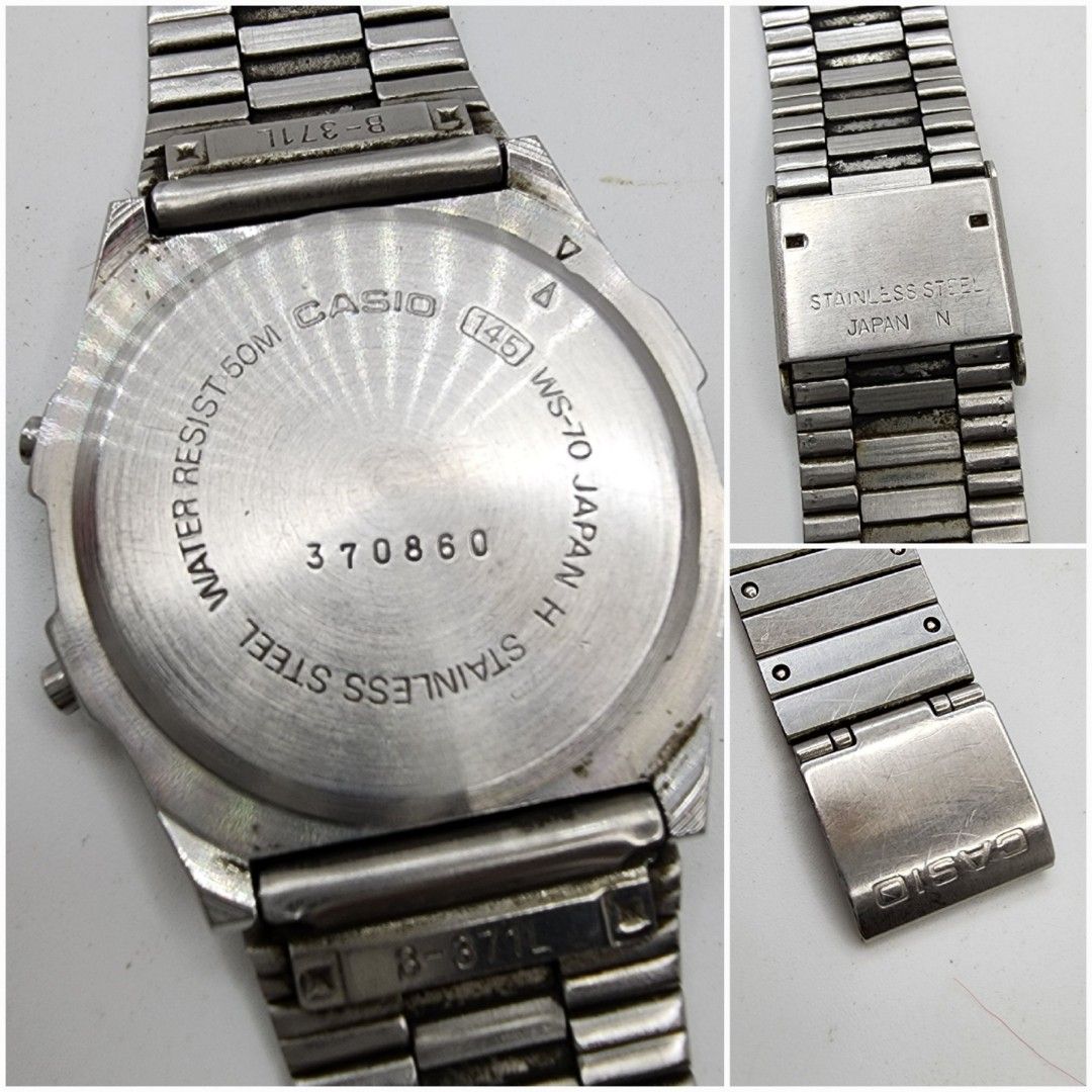 RARE VINTAGE CASIO DIGITAL MARLIN 80s, Luxury, Watches on Carousell