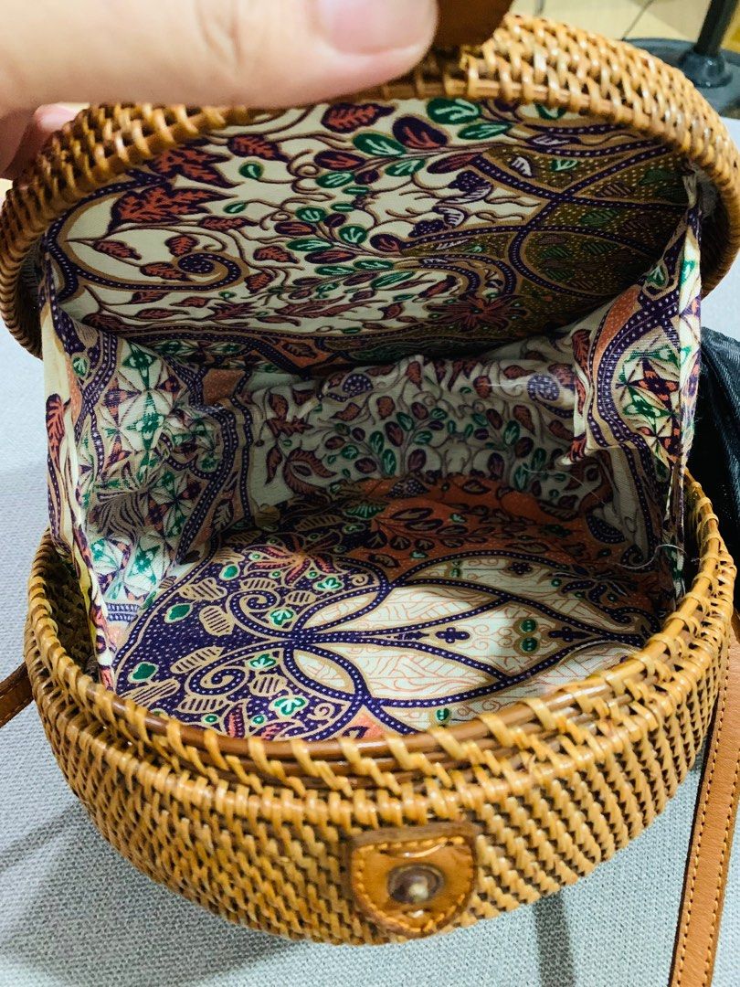 Ratan bag from bali, Women's Fashion, Bags & Wallets, Beach Bags on ...