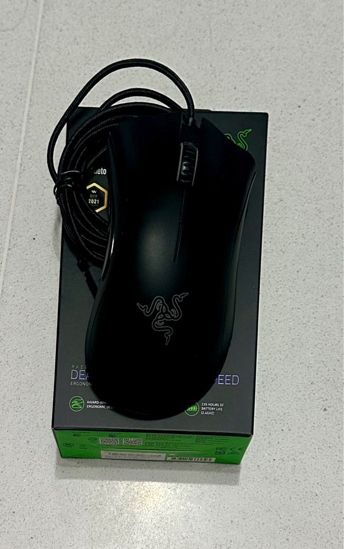 Razer Deathadder Chroma Wired Gaming Mouse, Computers & Tech, Parts ...