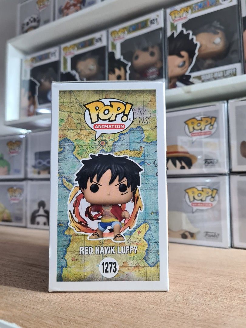 Red Hawk Luffy Glow Chase Funko Pop, Hobbies & Toys, Toys & Games on ...