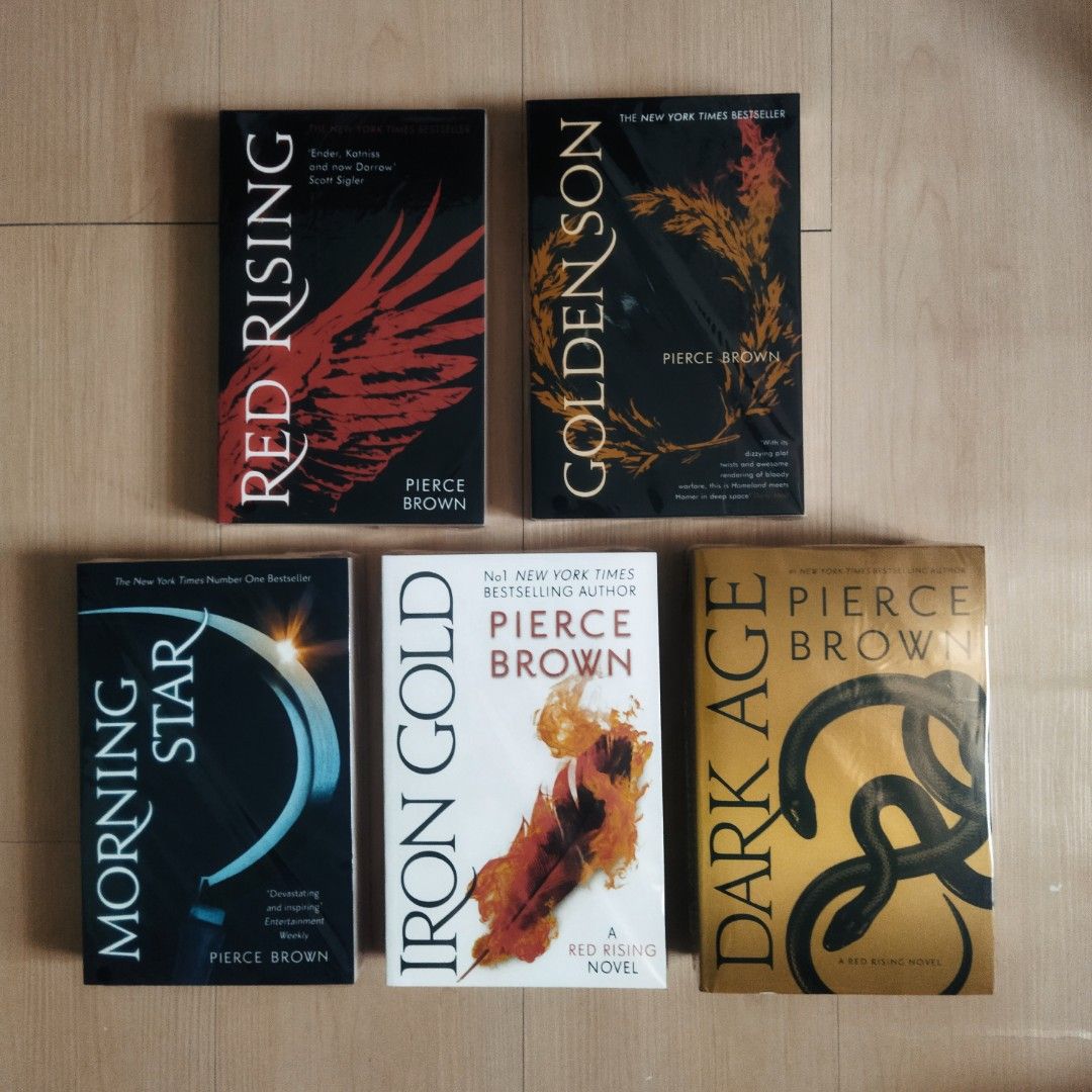 Red Rising Saga 1-5 by Pierce Brown, Hobbies & Toys, Books & Magazines ...