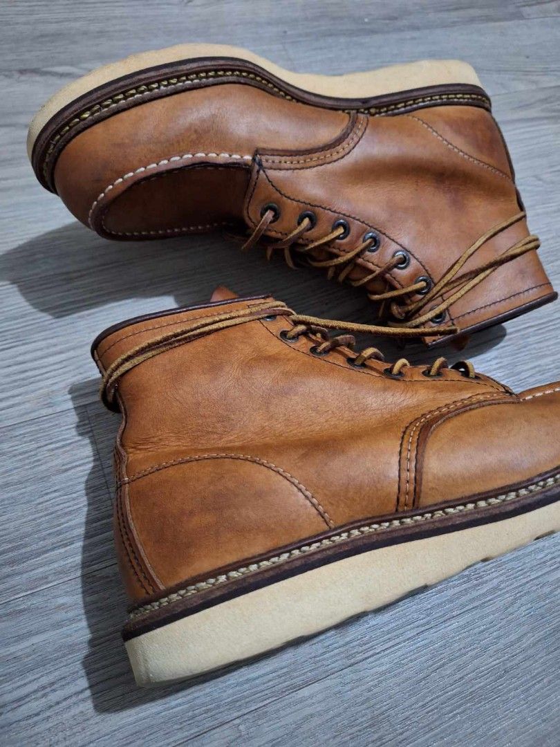 RED WING - 1907 - Copper Rough & Tough Moctoe Boots, Men's Fashion ...