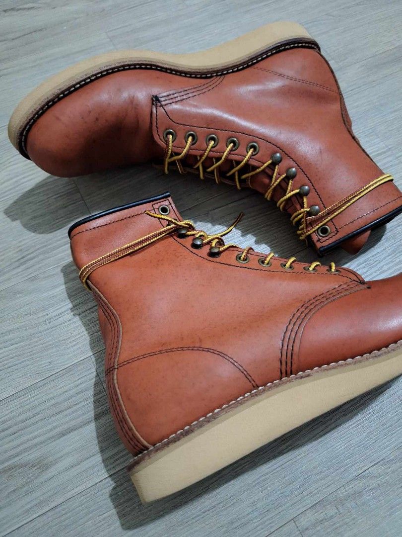 RED WING - 2940 - 7 Inch Classic Round Toe Oro-Russet Boots, Men's ...