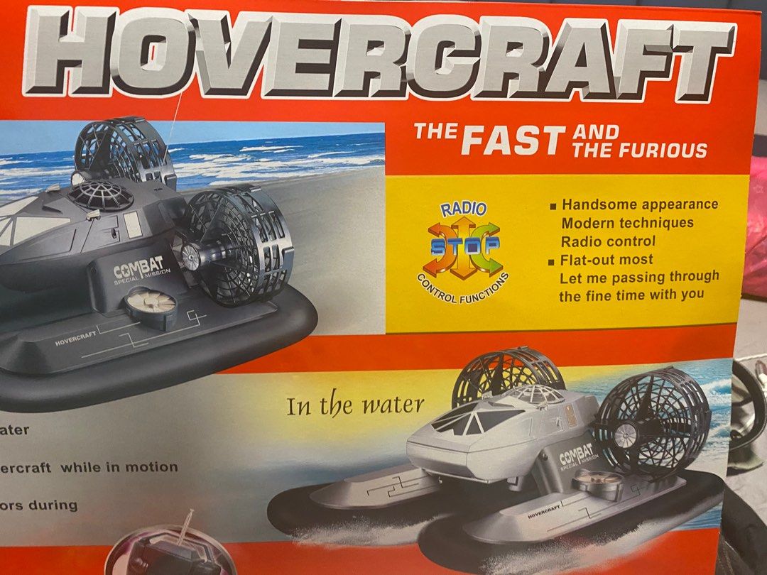 Remote control hovercraft, Hobbies & Toys, Toys & Games on Carousell
