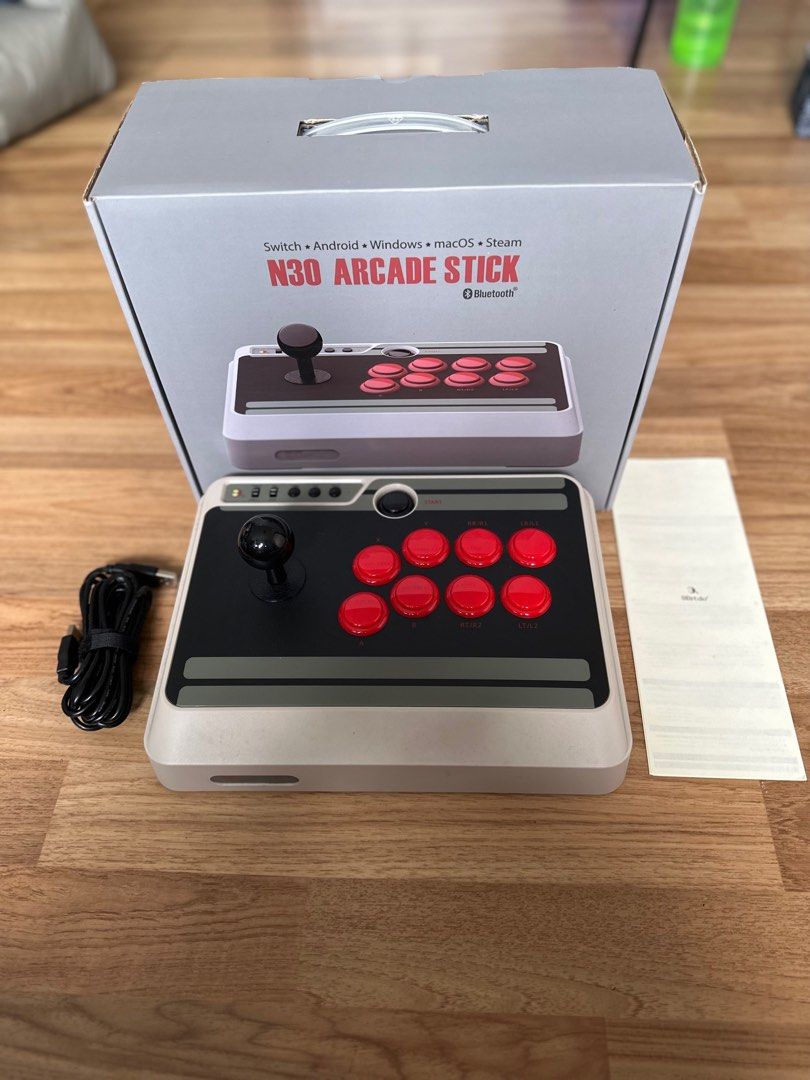 Retro 8Bitdo N30 Arcade Stick, Video Gaming, Video Game Consoles ...