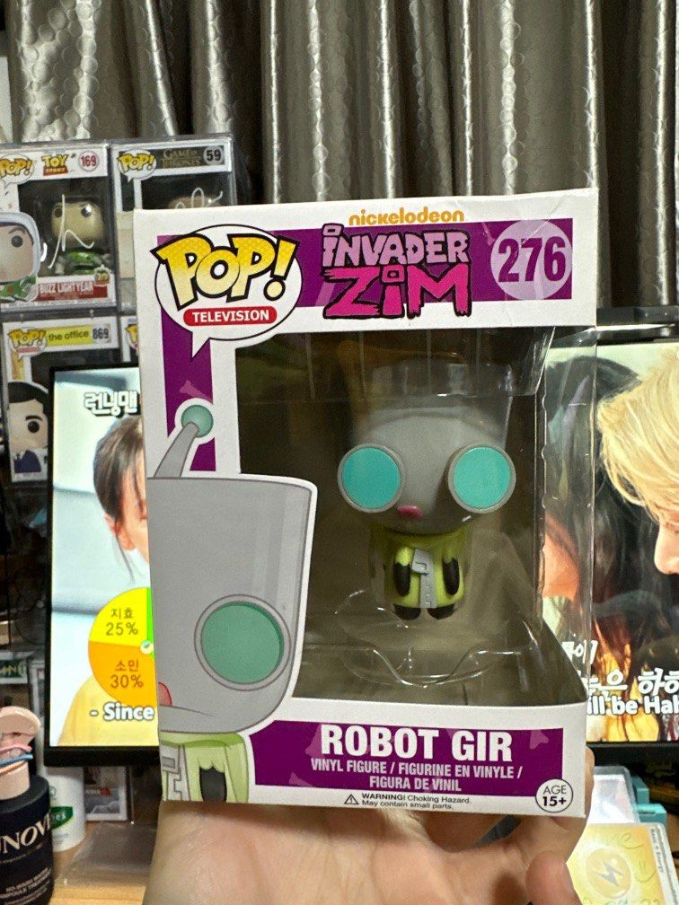 Robot Gir Funko Pop - Nickelodeon Invader Zim, Hobbies & Toys, Toys ...