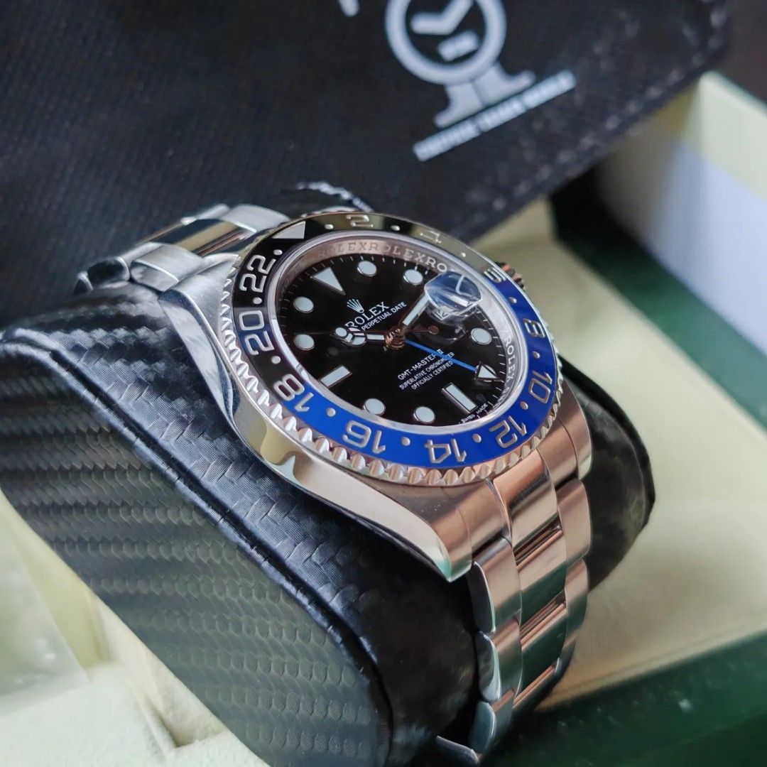 Rolex GMT Batman, Luxury, Watches on Carousell