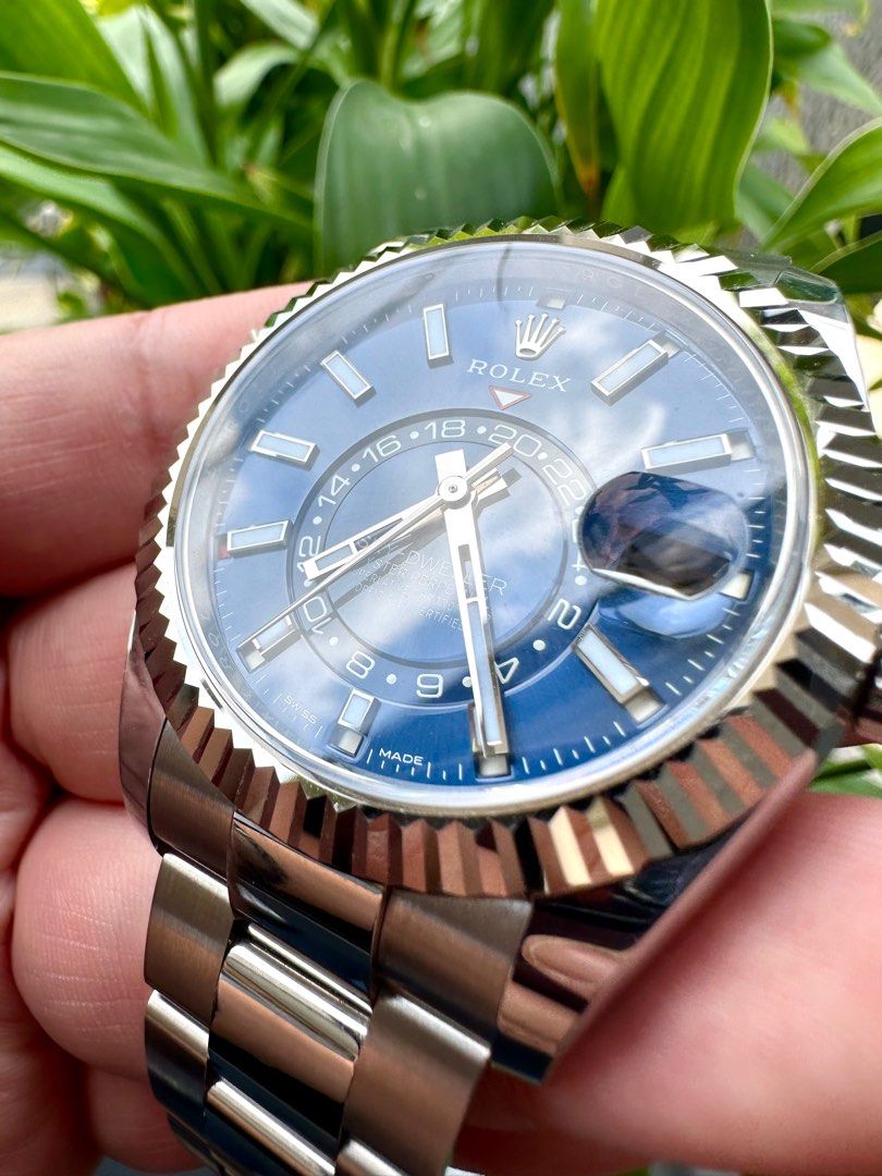 Rolex Sky Dweller 326934 Blue, Luxury, Watches on Carousell