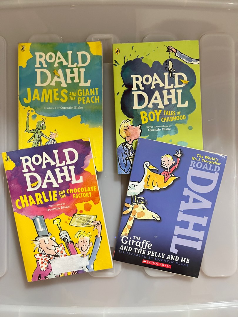 Ronald Dahl books (Paperback), Hobbies & Toys, Books & Magazines ...