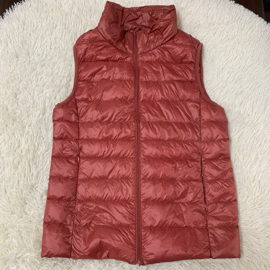 Rust Winter Puffer Vest for Women - S to Semi Medium, Women's Fashion ...