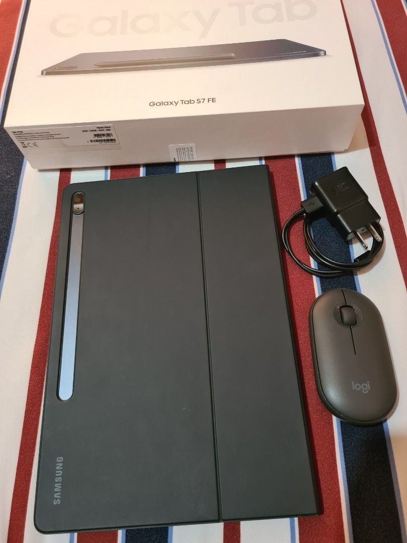 Samsung galaxy tab s7 fe LTE 128gb, Computers & Tech, Laptops & Notebooks on Carousell