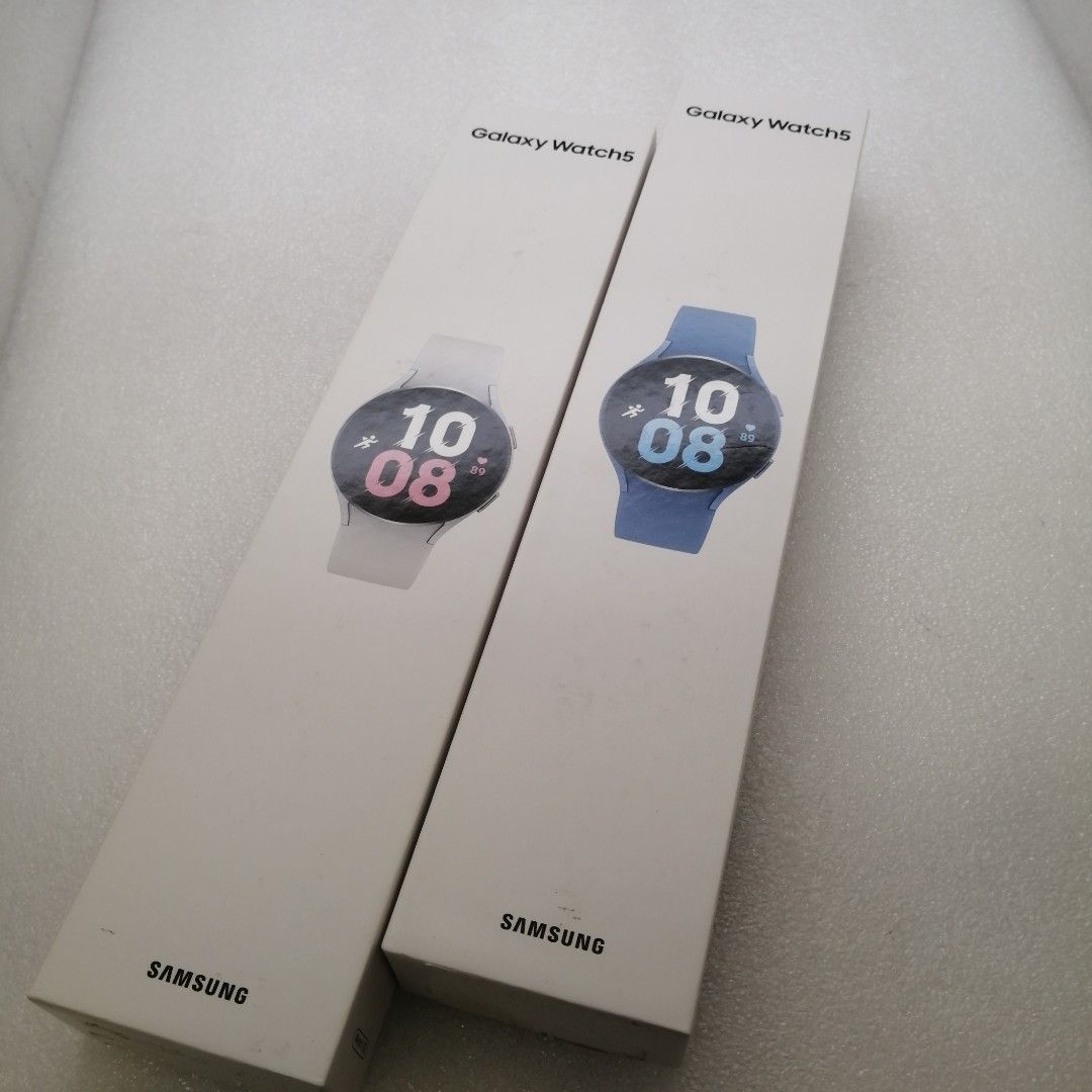 Samsung Watch 5 LTE 44mm R915 (藍色) 全新港版, 手提電話, 智能穿戴裝置及智能手錶 - Carousell