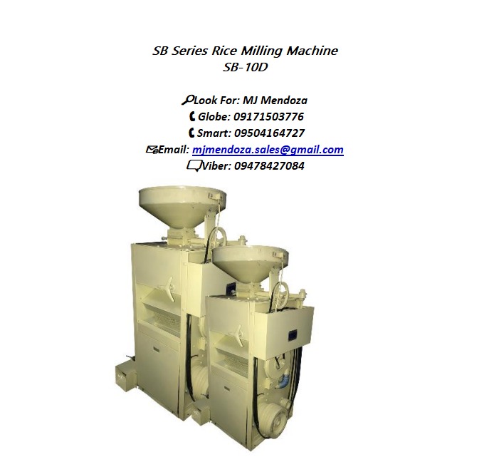 SB Series Rice Milling Machine SB-10D, Commercial & Industrial ...