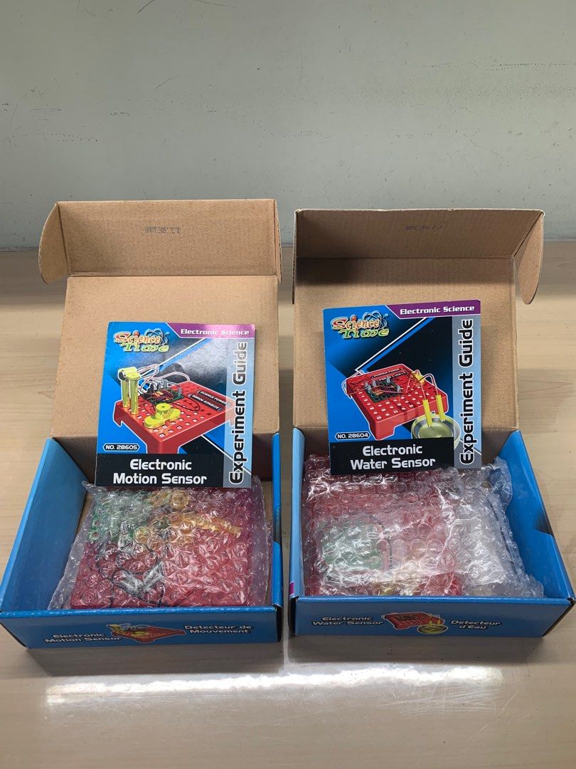 Science Time Electronic water sensor / motion sensor kit, Hobbies ...