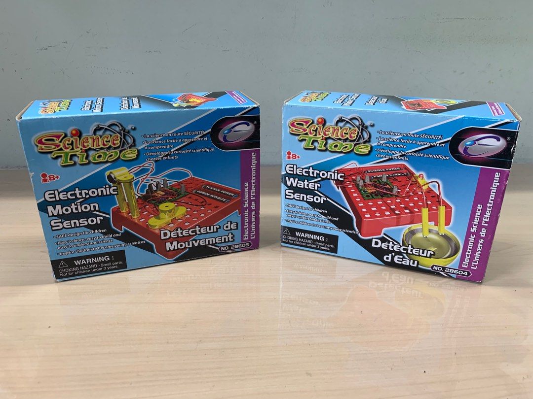Science Time Electronic water sensor / motion sensor kit, Hobbies & Toys, Toys & Games on Carousell