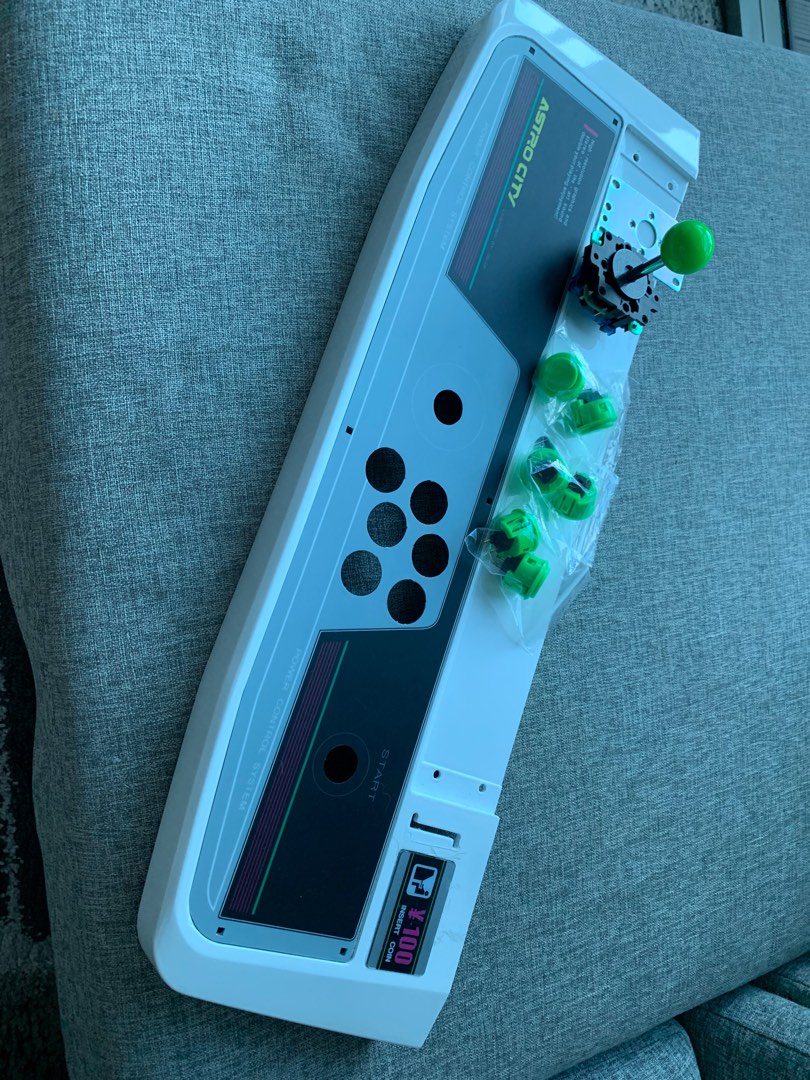 Sega Astro City Cabinet control panel, Video Gaming, Gaming Accessories ...