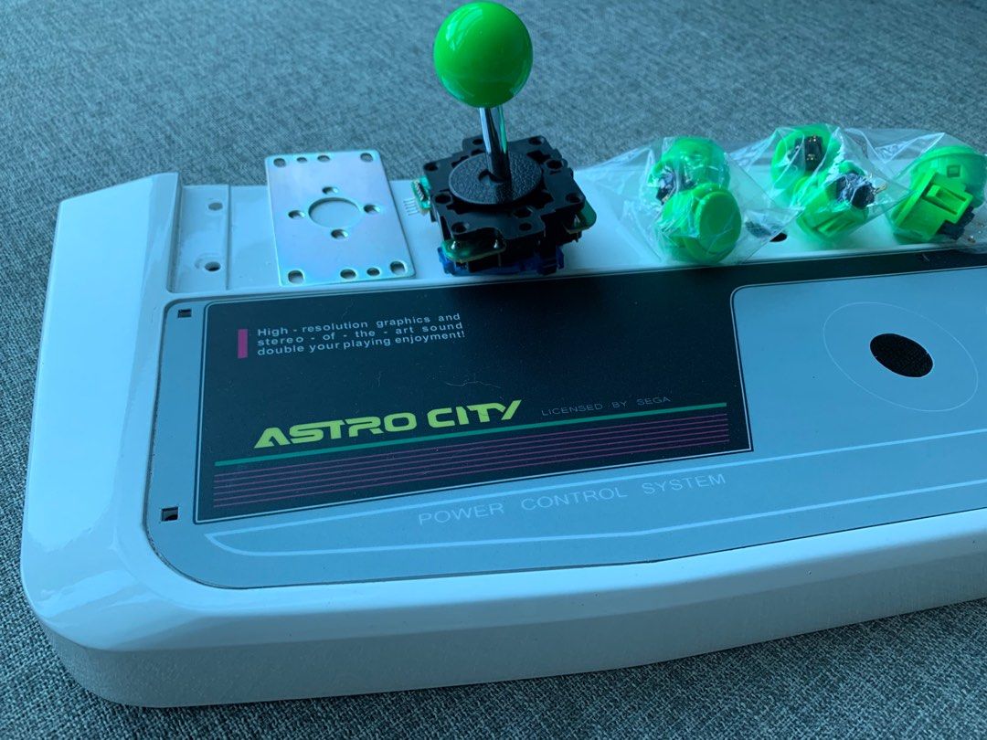 Sega Astro City Cabinet control panel, Video Gaming, Gaming Accessories ...