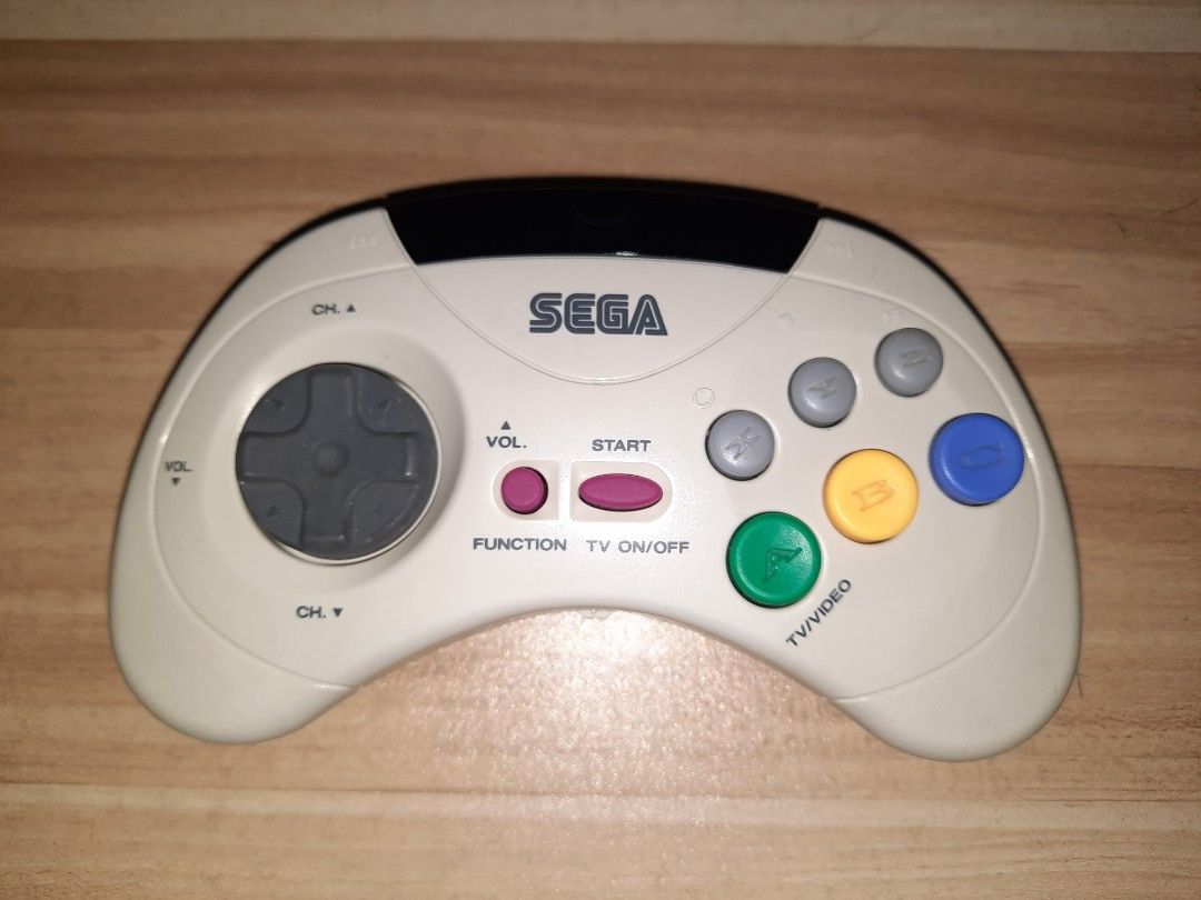 Sega Saturn IR Controller (no receiver, working as remote for CRTs ...