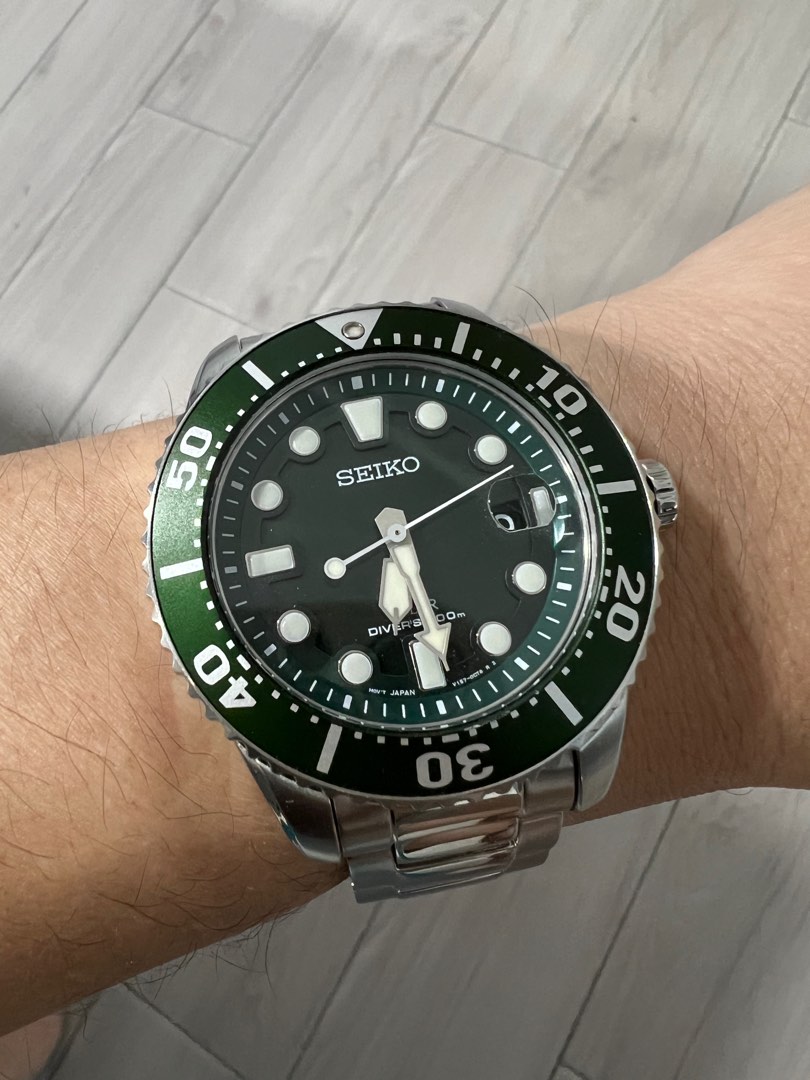 Seiko SNE579 Solar Diver, Men's Fashion, Watches & Accessories, Watches ...