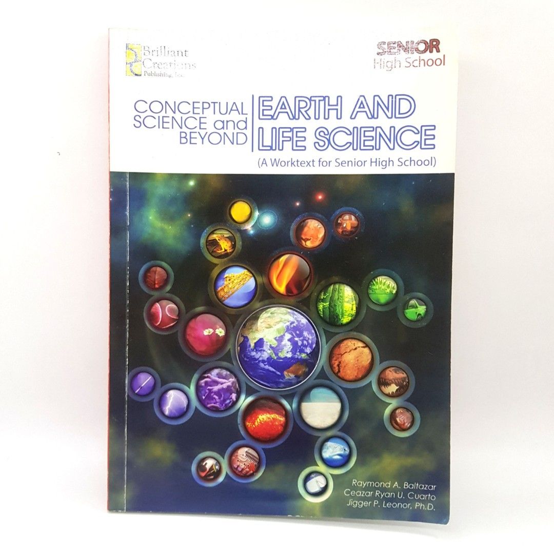 Grade 12 Senior High School Science textbook Earth and Life Science ...