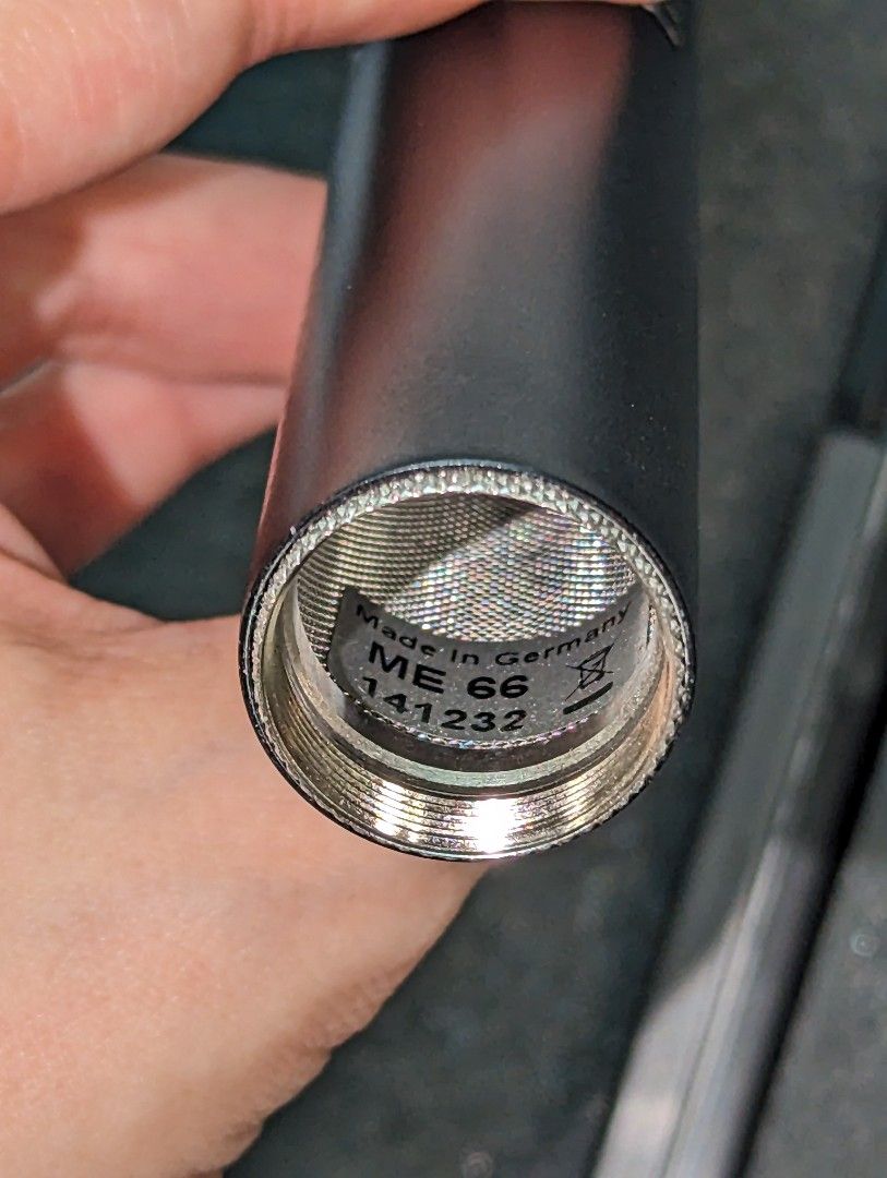 Sennheiser ME66 + K6 Module Supercardioid Shotgun Microphone, Audio ...