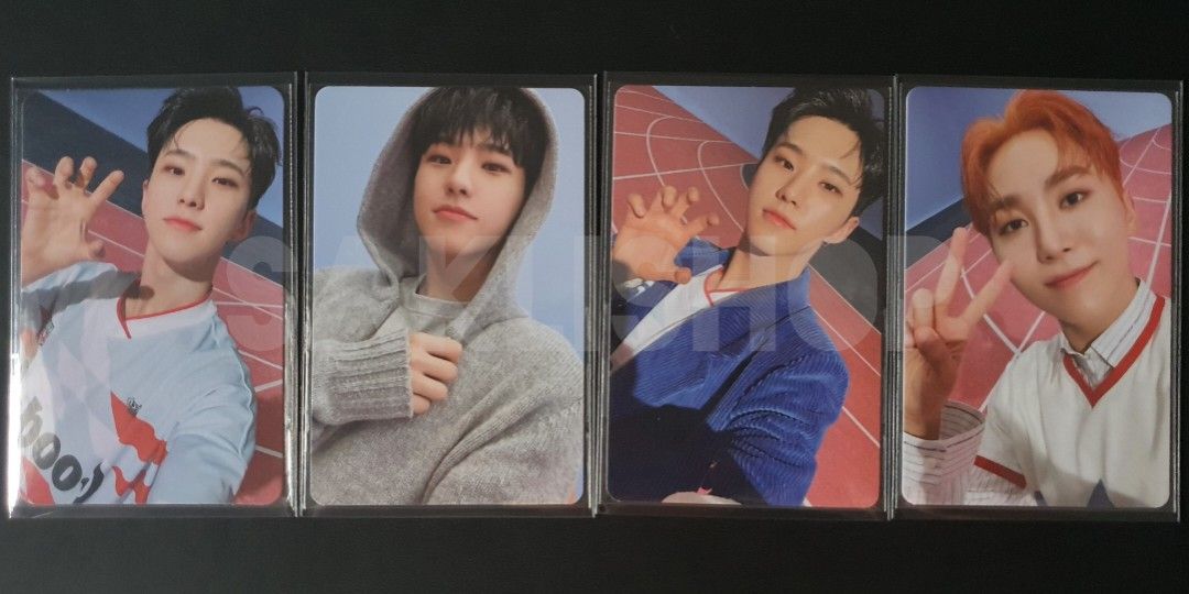 SEVENTEEN BSS - Second Wind photocard set (Hoshi, DK, Seungkwan ...