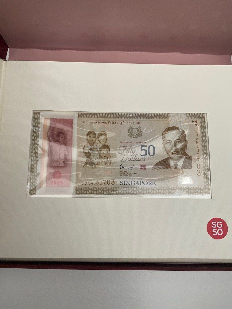 SG50 Commemorative Notes, Hobbies & Toys, Memorabilia & Collectibles ...