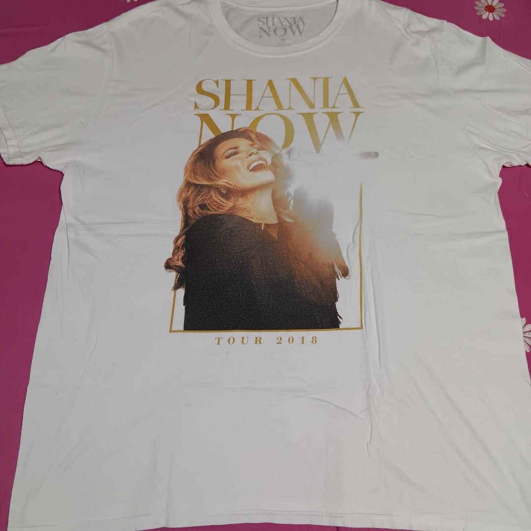 Shania Twain Now tour band tee shirt, Men's Fashion, Tops & Sets ...