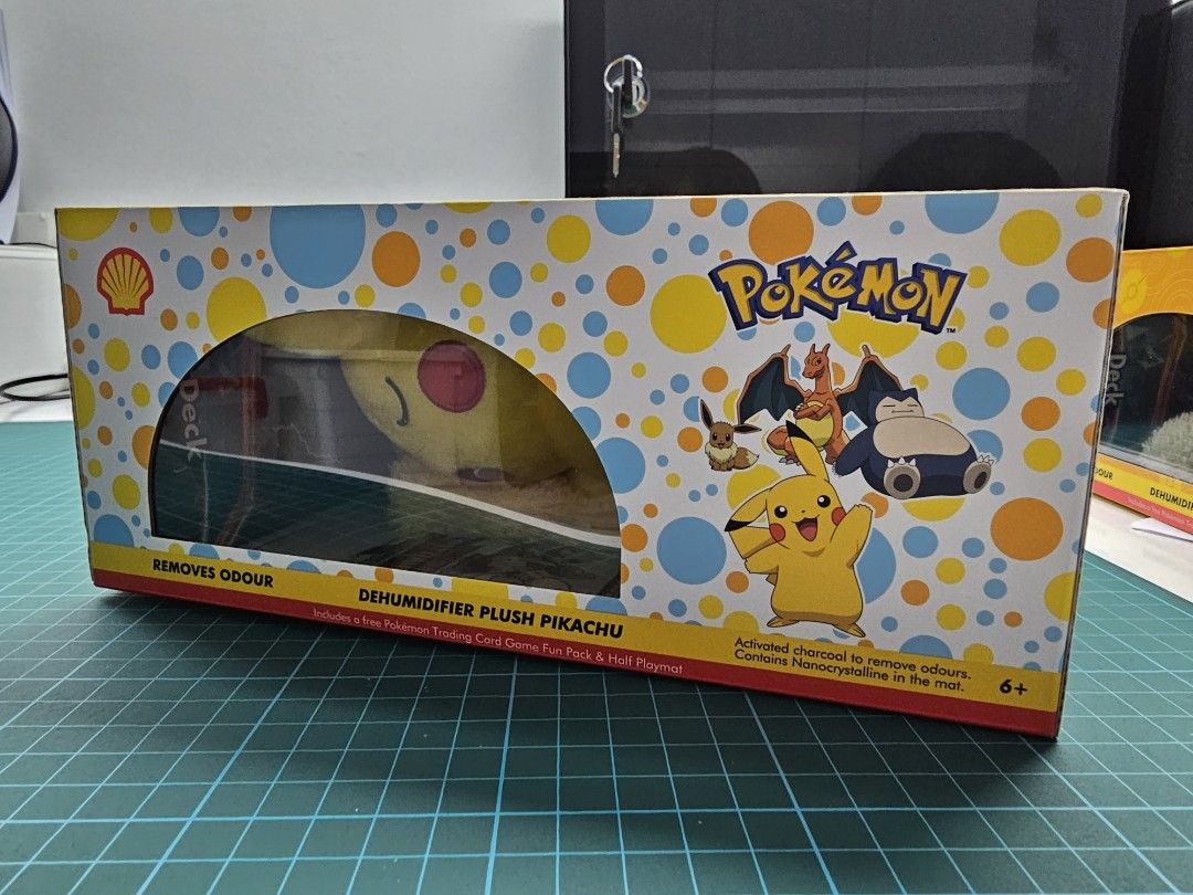 Shell Dehumidifier Plush Pikachu, Hobbies & Toys, Toys & Games on Carousell
