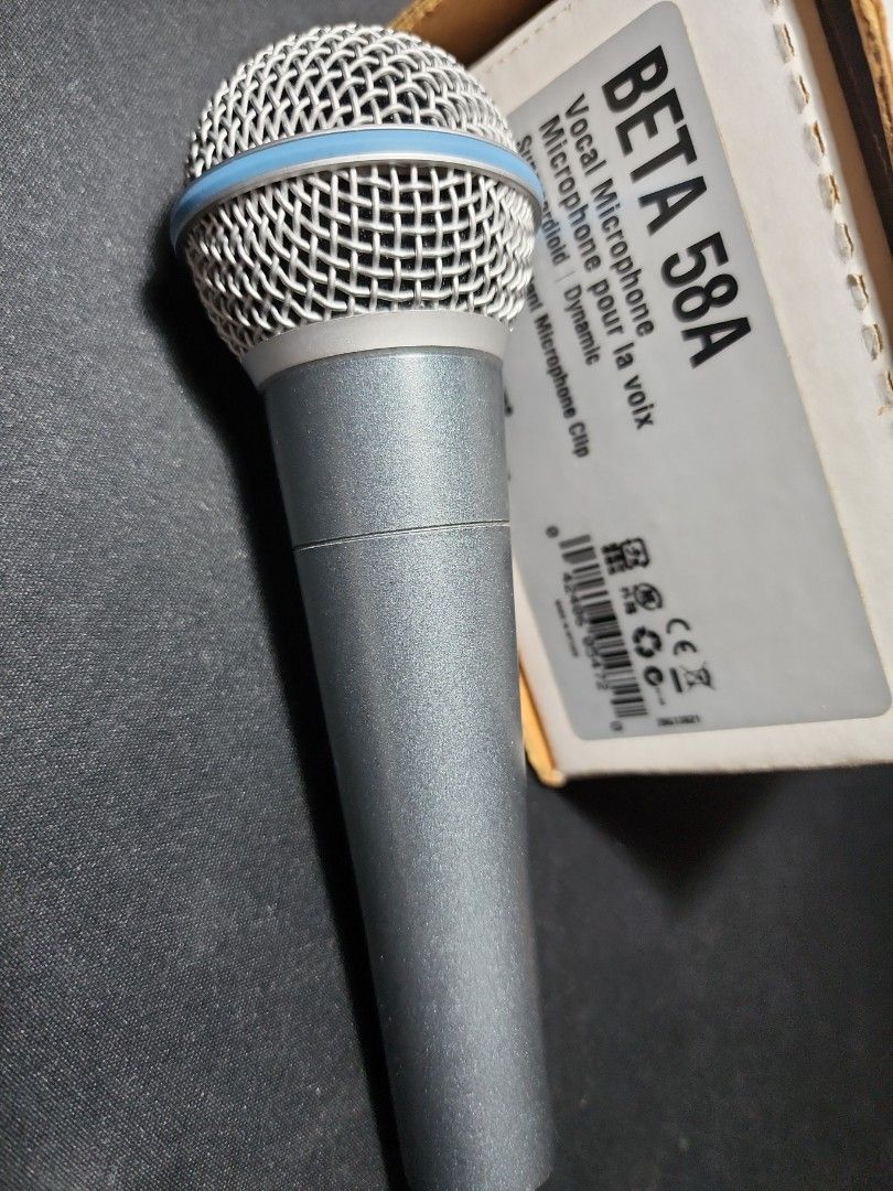 Shure Beta 58A Original, Audio, Microphones on Carousell