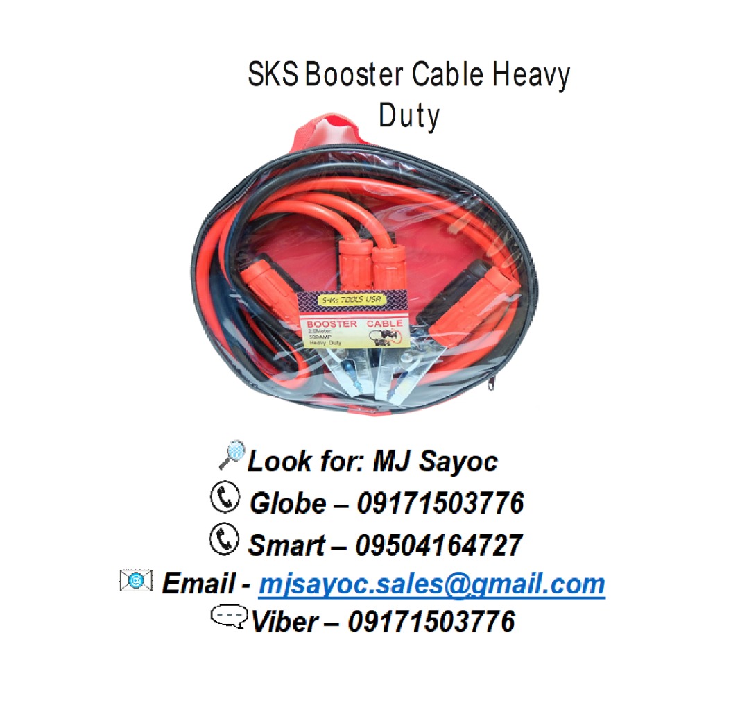 SKS Booster Cable Heavy Duty, Commercial & Industrial, Construction ...
