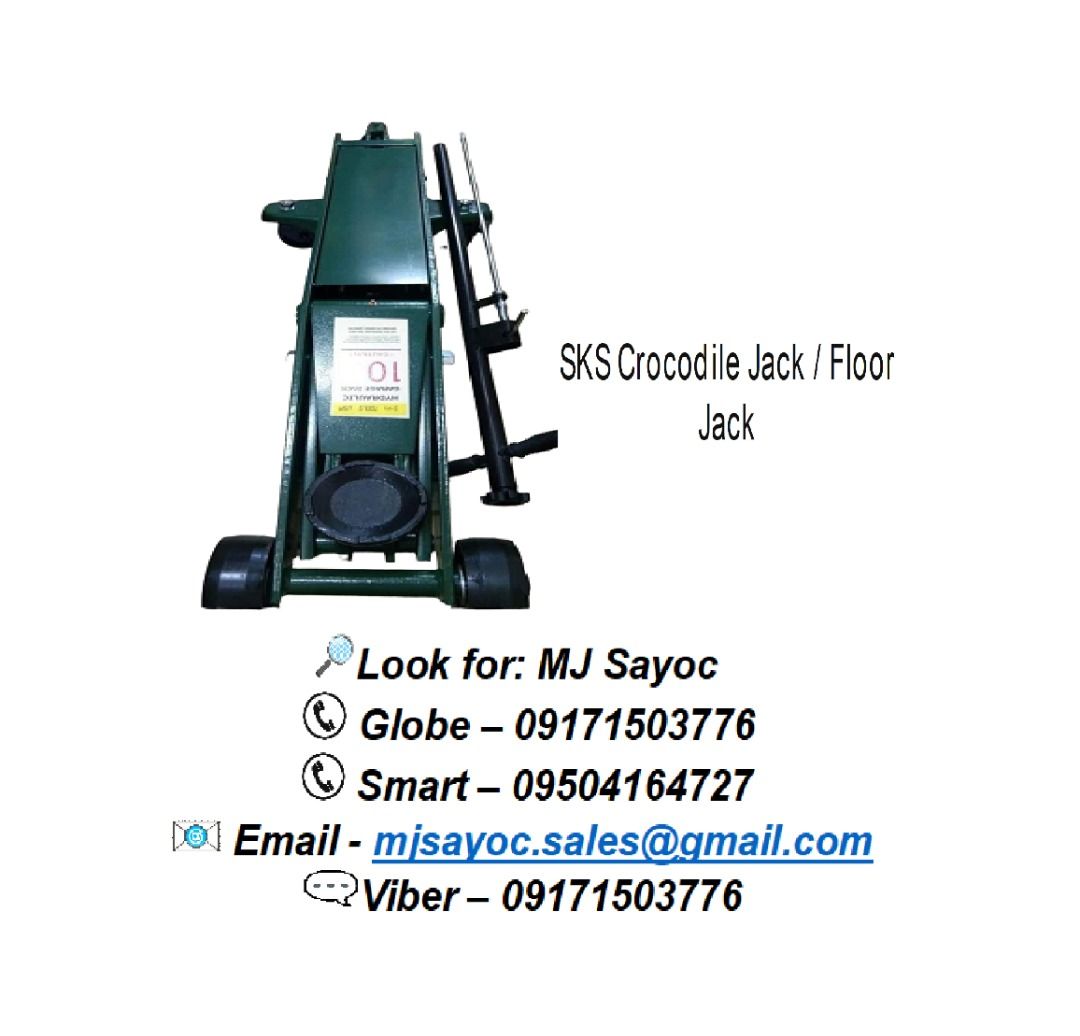 SKS Crocodile Jack / Floor Jack MODEL: JM-5010, Commercial & Industrial ...