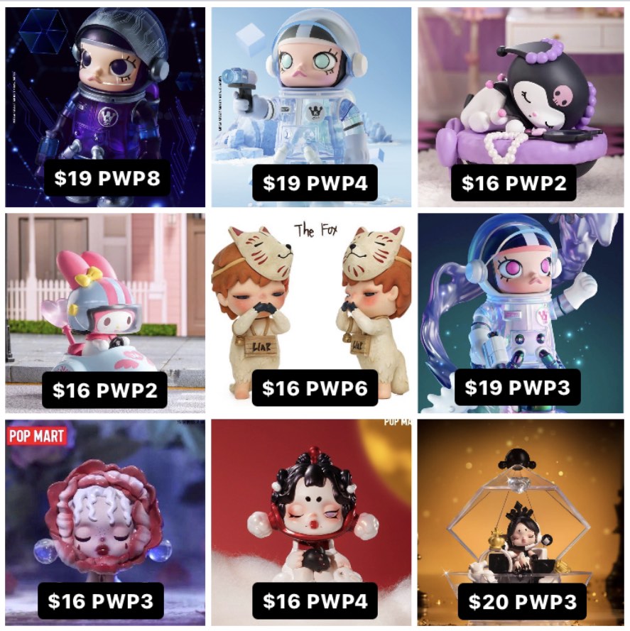 skullpanda / molly / sanrio / hirono, Hobbies & Toys, Toys & Games on ...