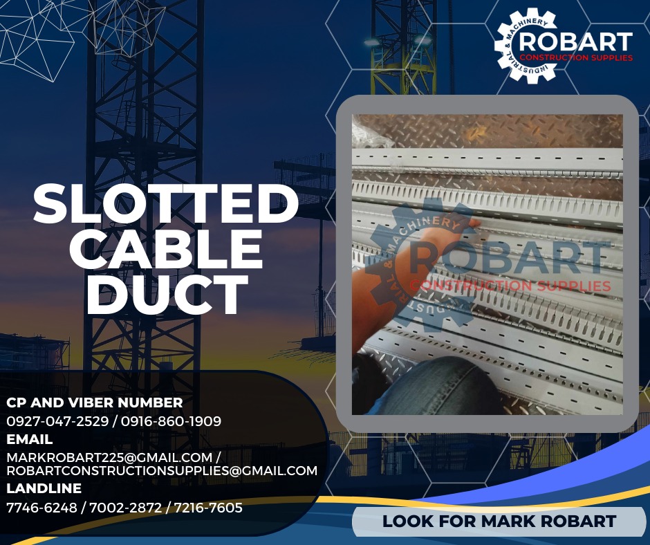Slotted Cable Duct, Commercial & Industrial, Construction & Building ...