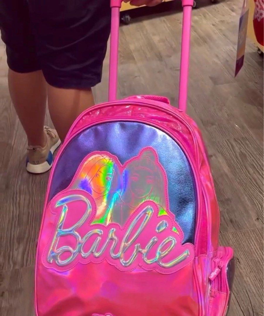 Smiggle Barbie Trolley, Babies & Kids, Babies & Kids Fashion on Carousell