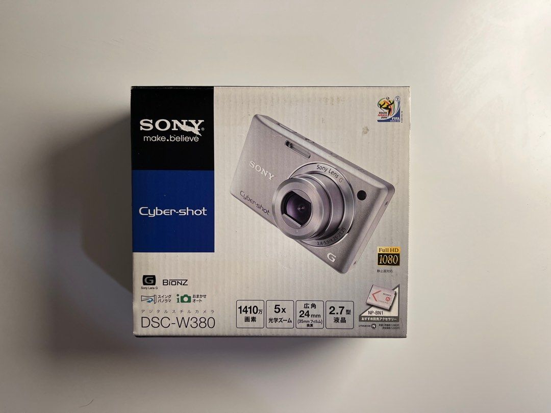 Sony Cybershot DSC-W380 (RARE) - Digital Camera, Photography, Cameras ...