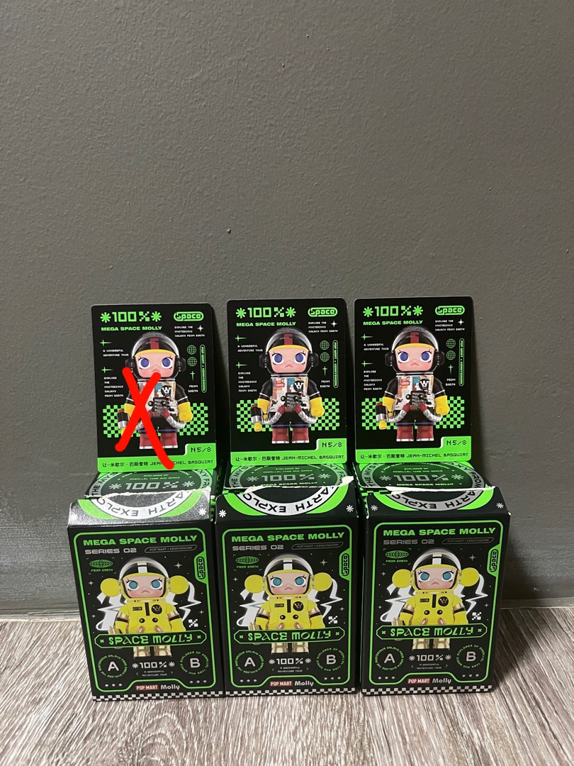 Space Molly Jean-Michel Basquiat, Hobbies & Toys, Toys & Games on Carousell