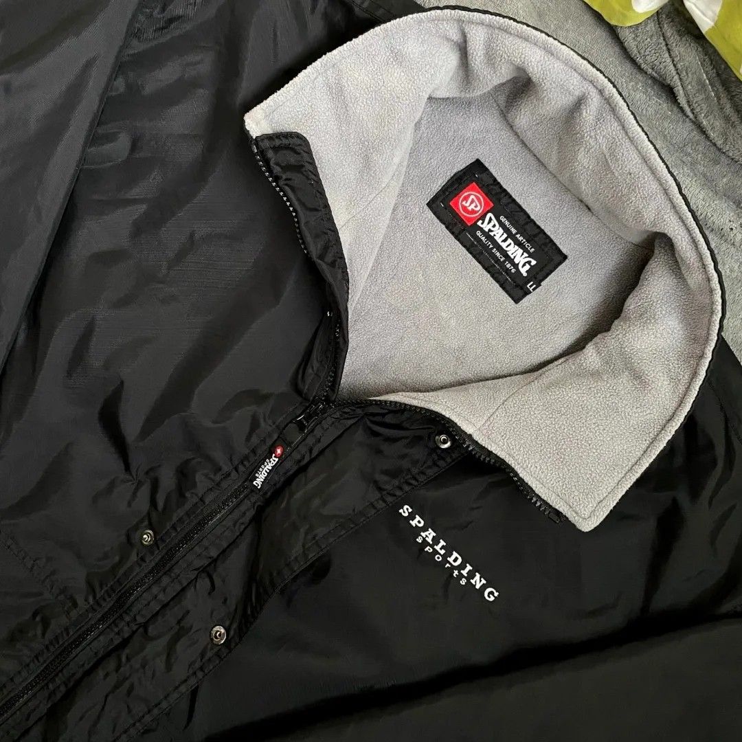 Spalding Jacket, Men's Fashion, Coats, Jackets and Outerwear on Carousell