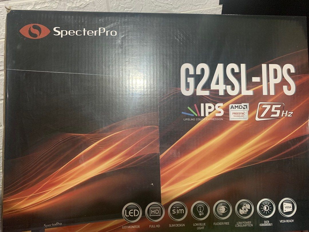 SpecterPro G24SL-IPS 75hz Monitor, Computers & Tech, Desktops on Carousell